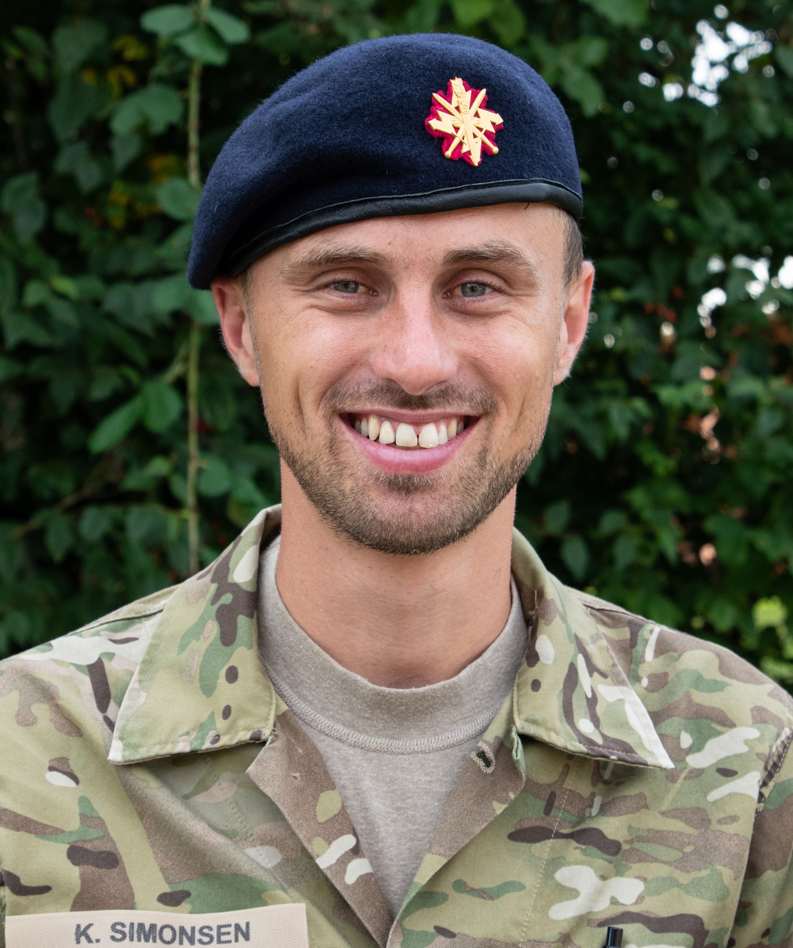 Kristoffer Simonsen – tro i uniform - KFUM's Soldatermission