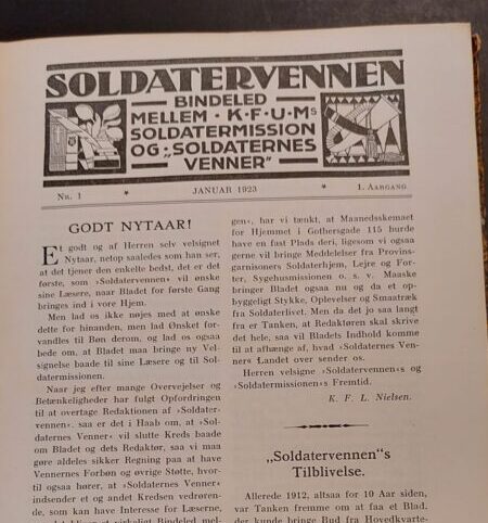 Soldatervennen 100 år! - KFUM's Soldatermission